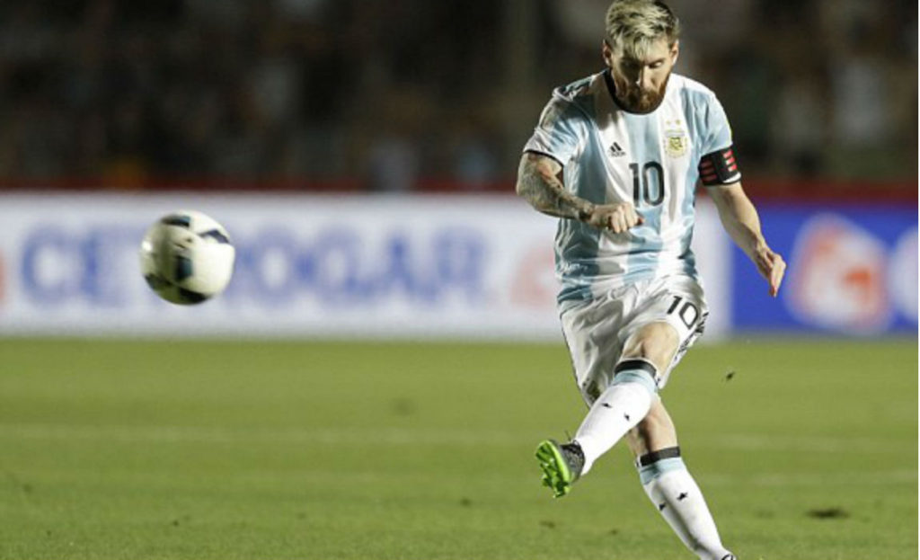 Lionel Messi Inspires Argentina In CONMEBOL With A Stunning Free-Kick