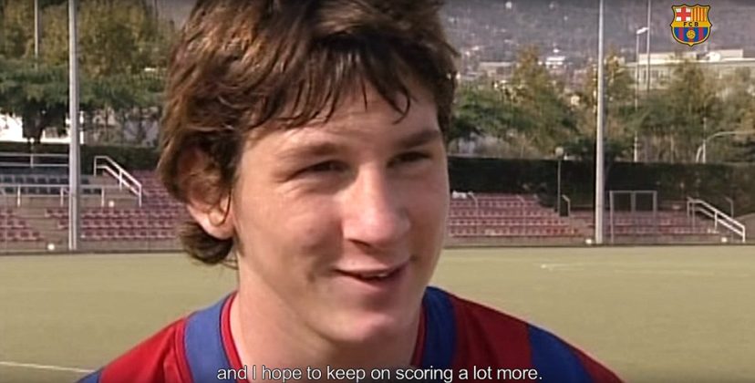 12 Years Ago, A Young Lionel Messi Scored His First-Ever Barcelona Goal
