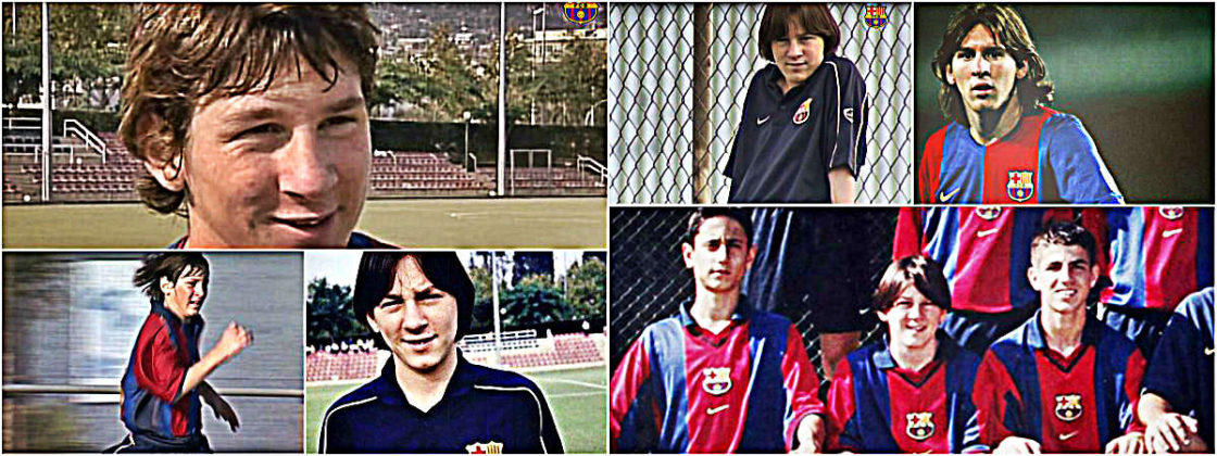 Lionel Messi As You've Never Seen Him Before As Barcelona Release ...