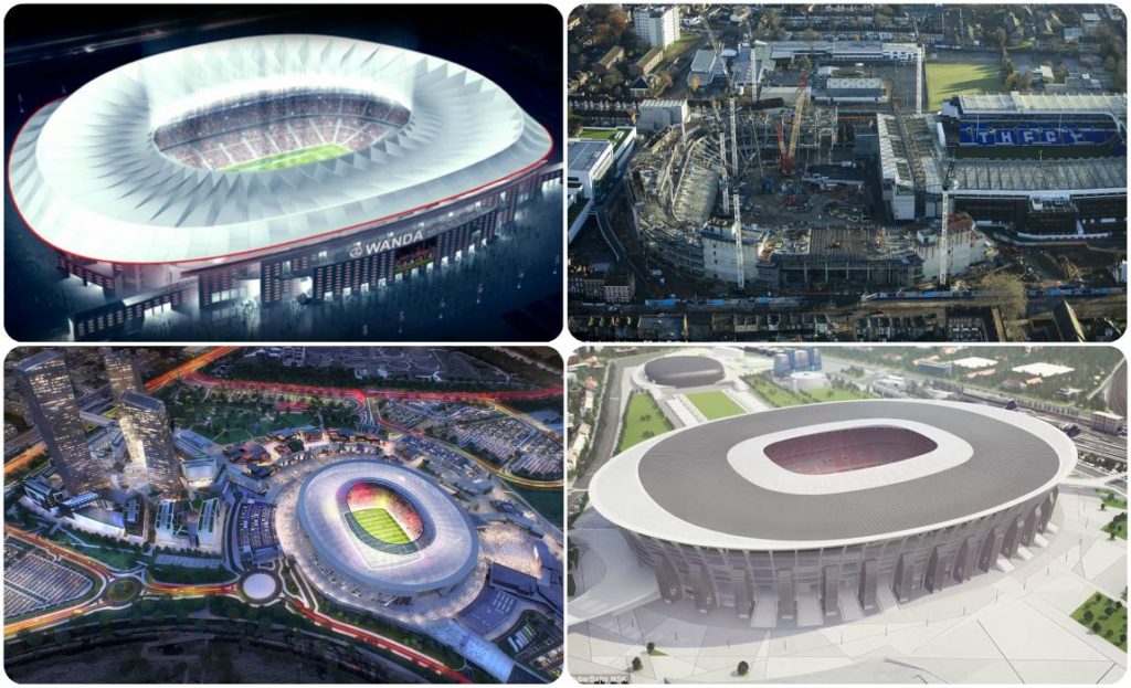 Top 10 Football Stadiums In Construction Right Now