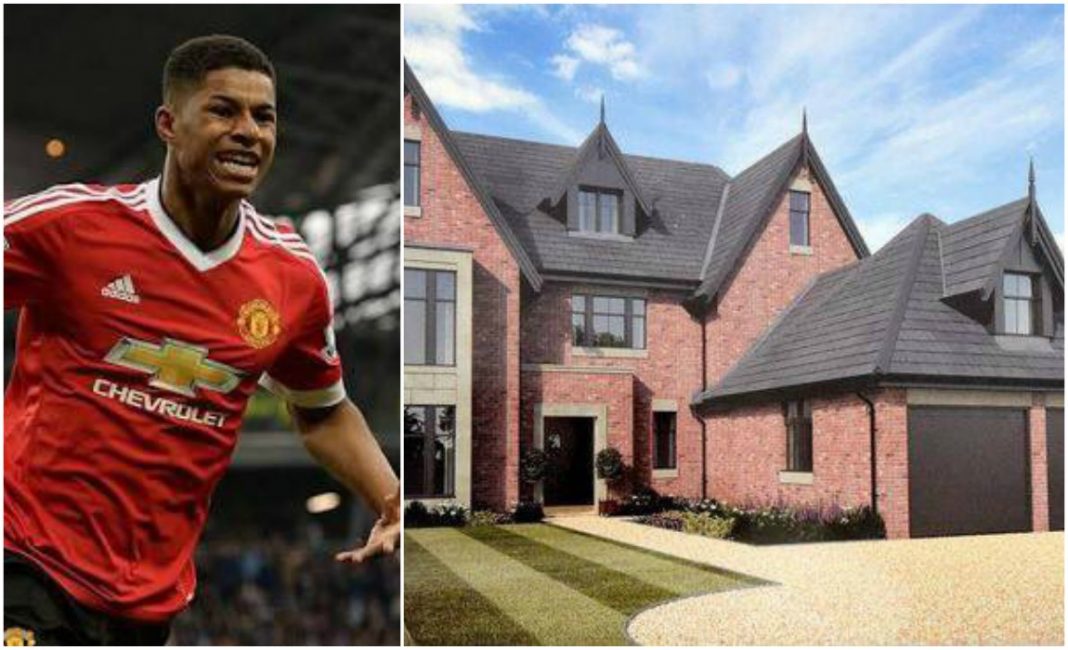 Man Utd Prodigy Rashford Buys New Mansion Worth £1.85 million