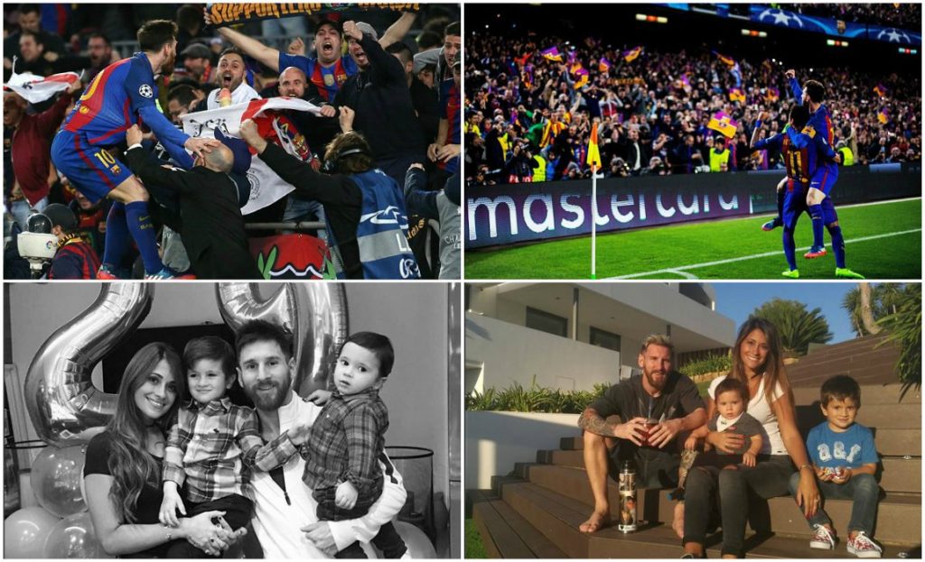 Lionel Messi Mobbed By Barcelona Fans After Incredible Comeback Against PSG