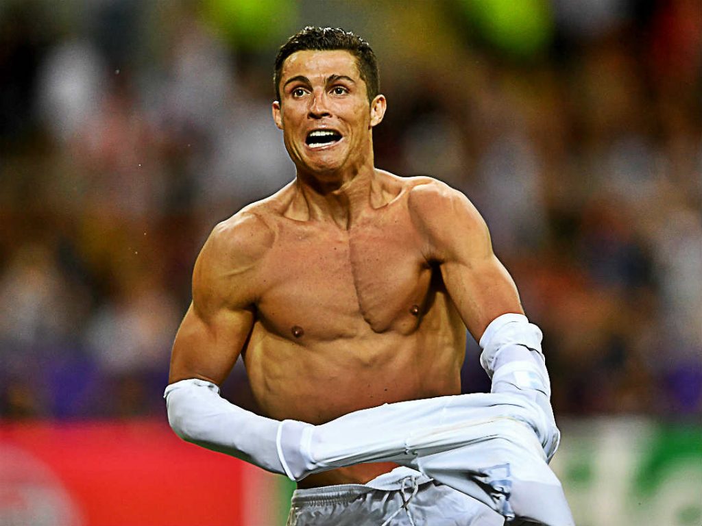 Cristiano Ronaldo Creates History Becomes First Player To Score 100