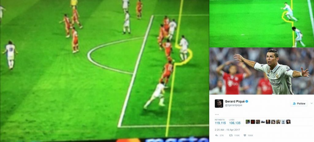 Frank Ribery And Gerard Pique Slam Referees Over Ronaldo's Offside Goals