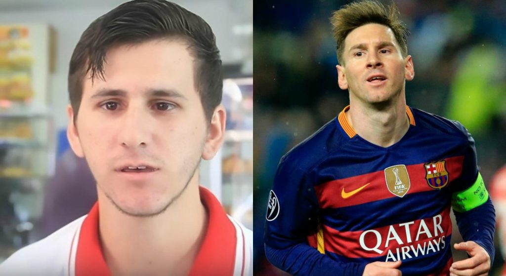 Messi Lookalike Becomes Viral Star As Sweets Shop Worker Is Dead Ringer ...