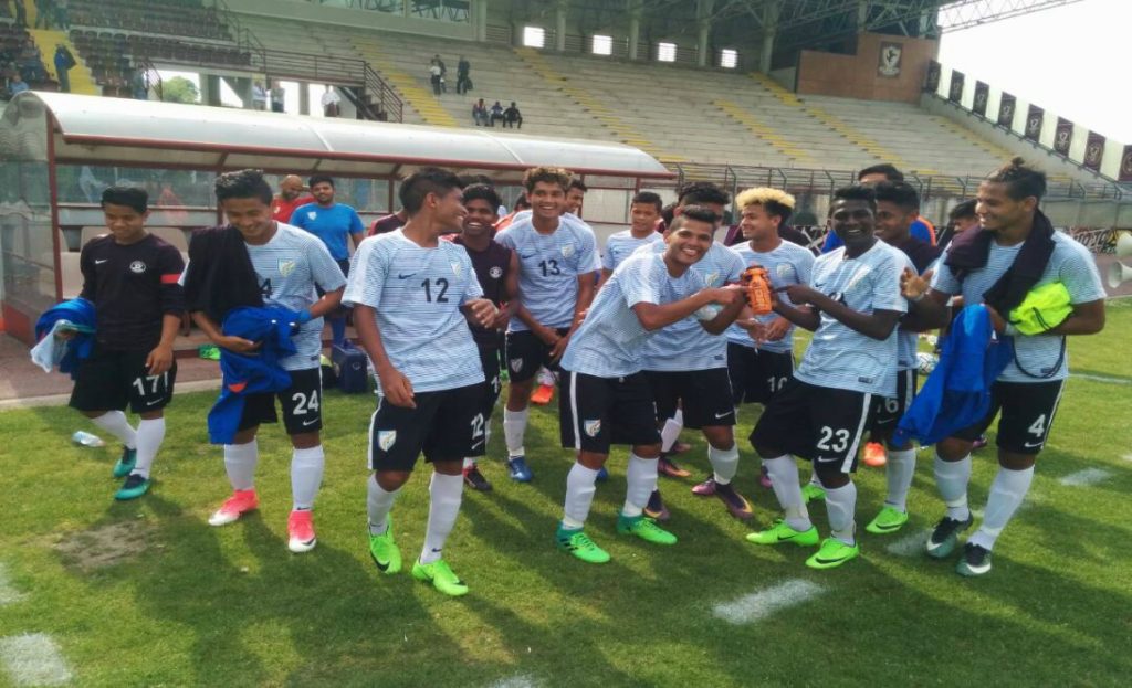 India U-17 Football Team Defeat Italy U-17 Team 2-0