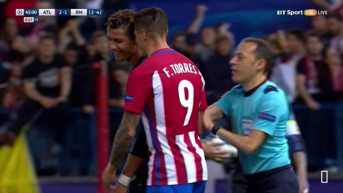 Here's What Ronaldo And Torres Allegedly Said While Trading Insults In ...