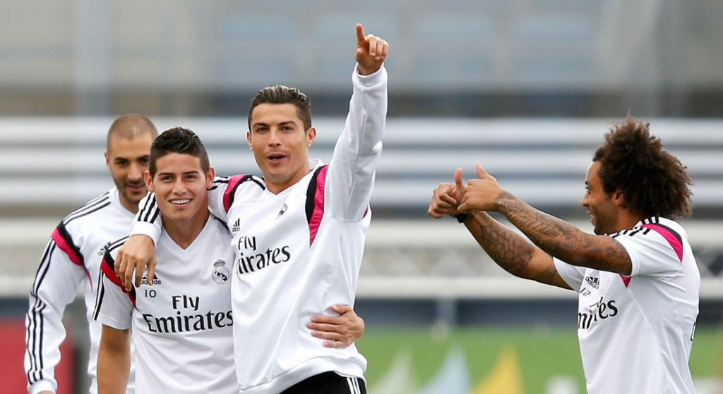 Love Guru: Ronaldo Sets James Rodriguez Up With Stunning Model Helga ...