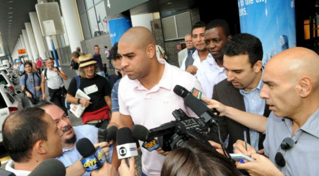 Ex-Brazil Star Adriano Eyes Comeback At Age 35