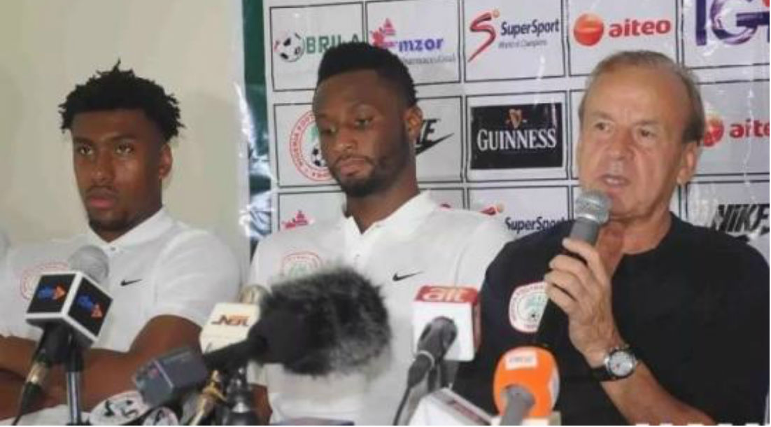 Nigeria Celebrate World Cup Qualification, Coach Rohr Aims To Reach ...