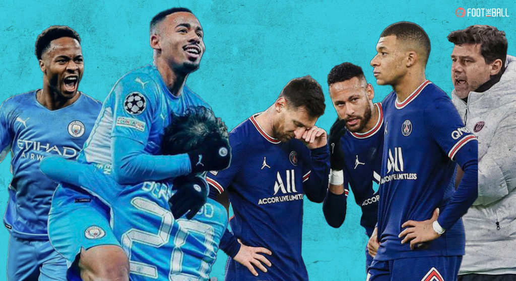 UCL Report: Manchester City 2-1 PSG - Goals, Highlights & Takeaways