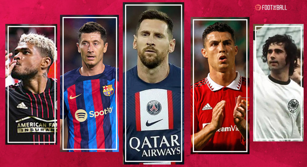 Top 10 Longest Goal Scoring Streaks In Football