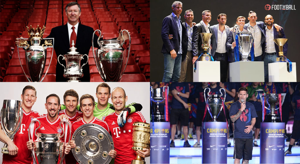 Teams That Have Won The Treble in Europe